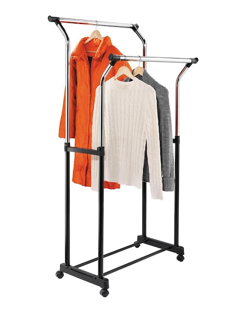 Rack para ropa Honey Can Do grande negro 1