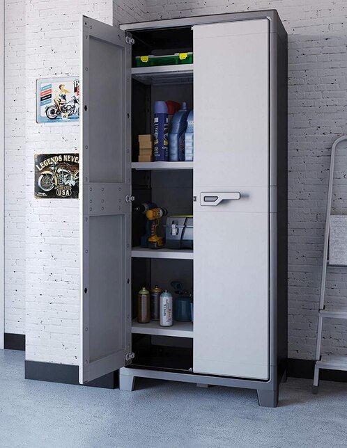 Armario Keter Titan Tall Cabinet de polipropileno 4
